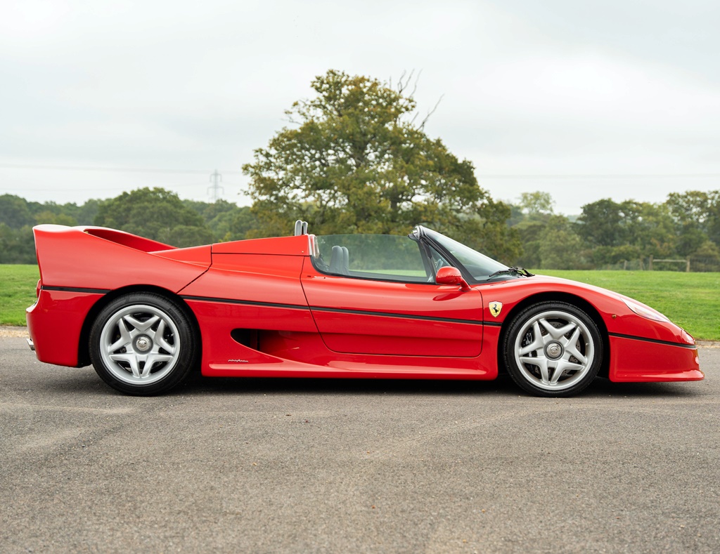 Ponen a la venta Ferrari F50 que fue de Rod Stewart • Metropolitano
