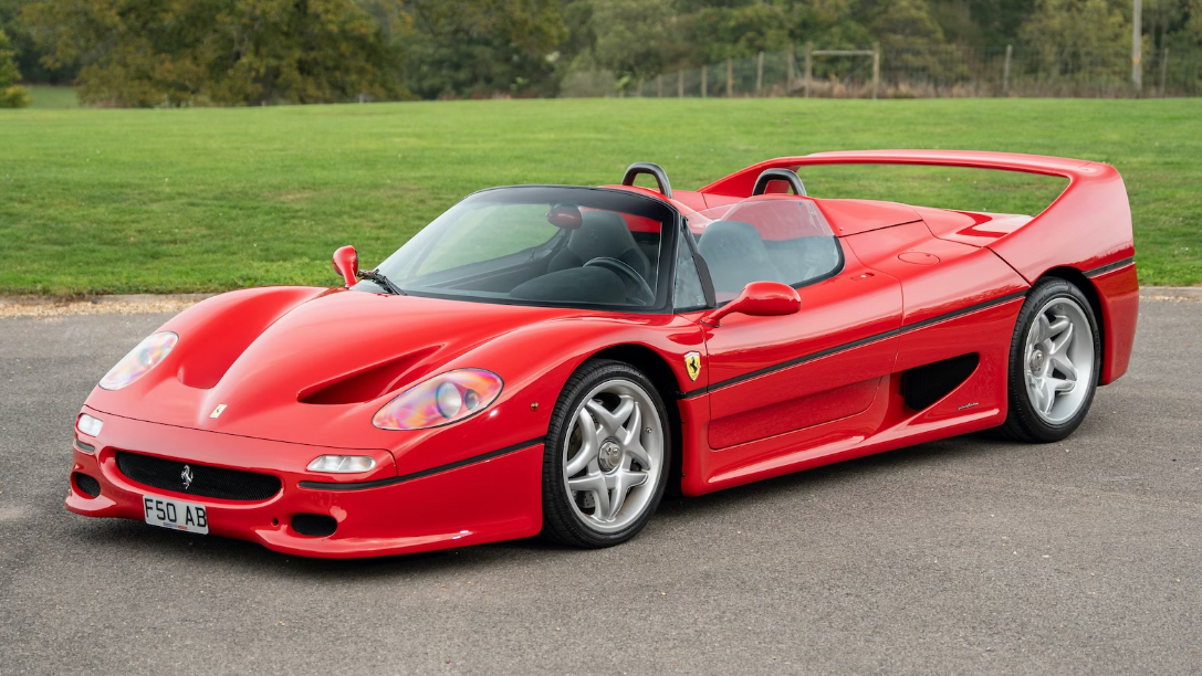Ponen a la venta Ferrari F50 que fue de Rod Stewart • Metropolitano