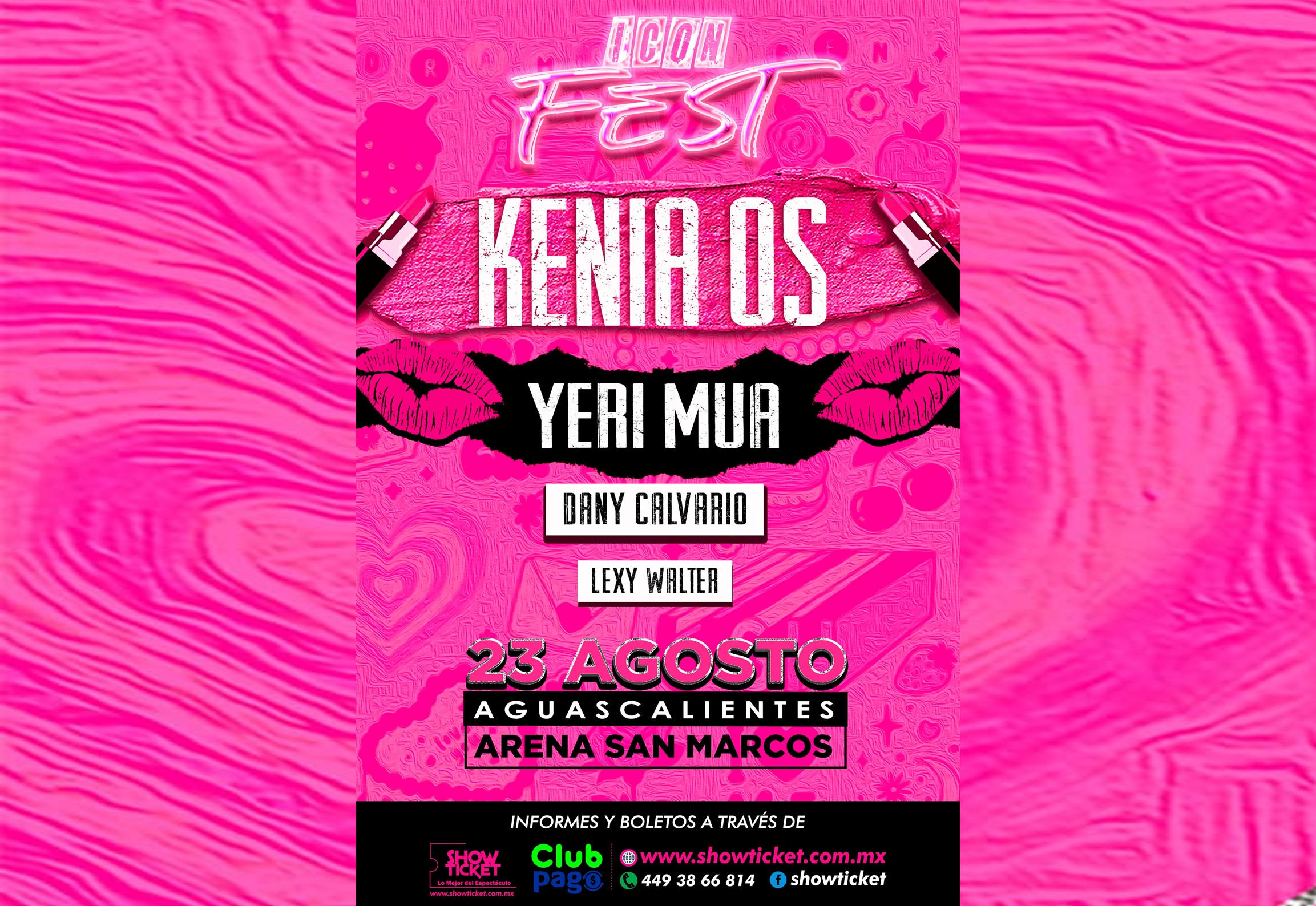 Kenia OS y Yeri MUA se presentarán en Aguascalientes • Metropolitano