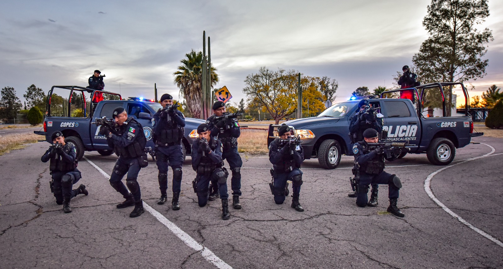 Grupo de Operaciones Especiales de la Policía Estatal, uno de los mejores de México • Metropolitano